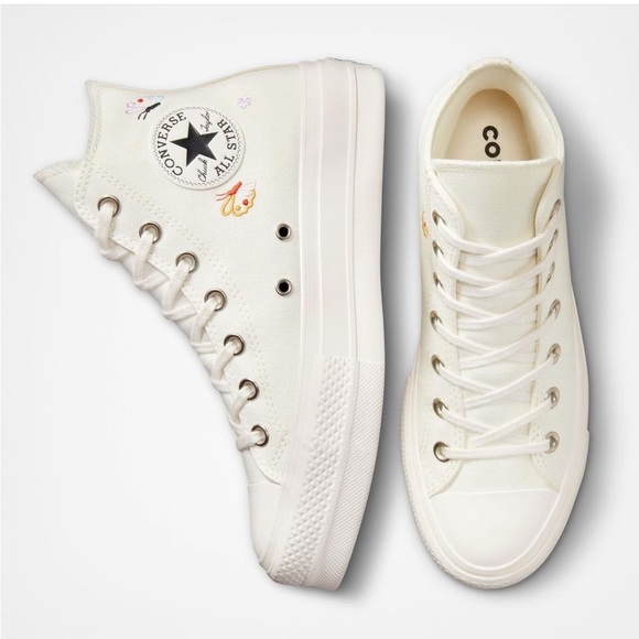 Converse | Shoes | Converse Chuck Taylor All Star Lift Butterfly Wings ...